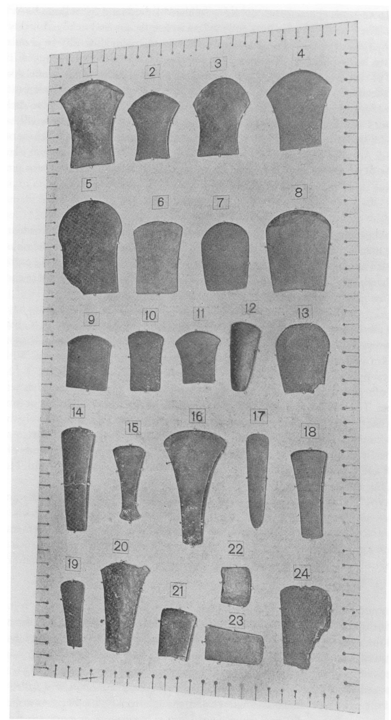 Figure 6 - 1989 [1992e]. The copper hoards of the Indian