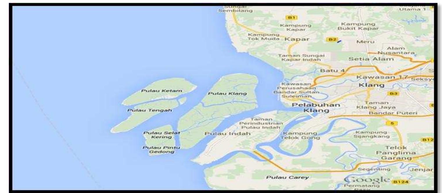 Map of klang, selangor, malaysia klang is the royal city and