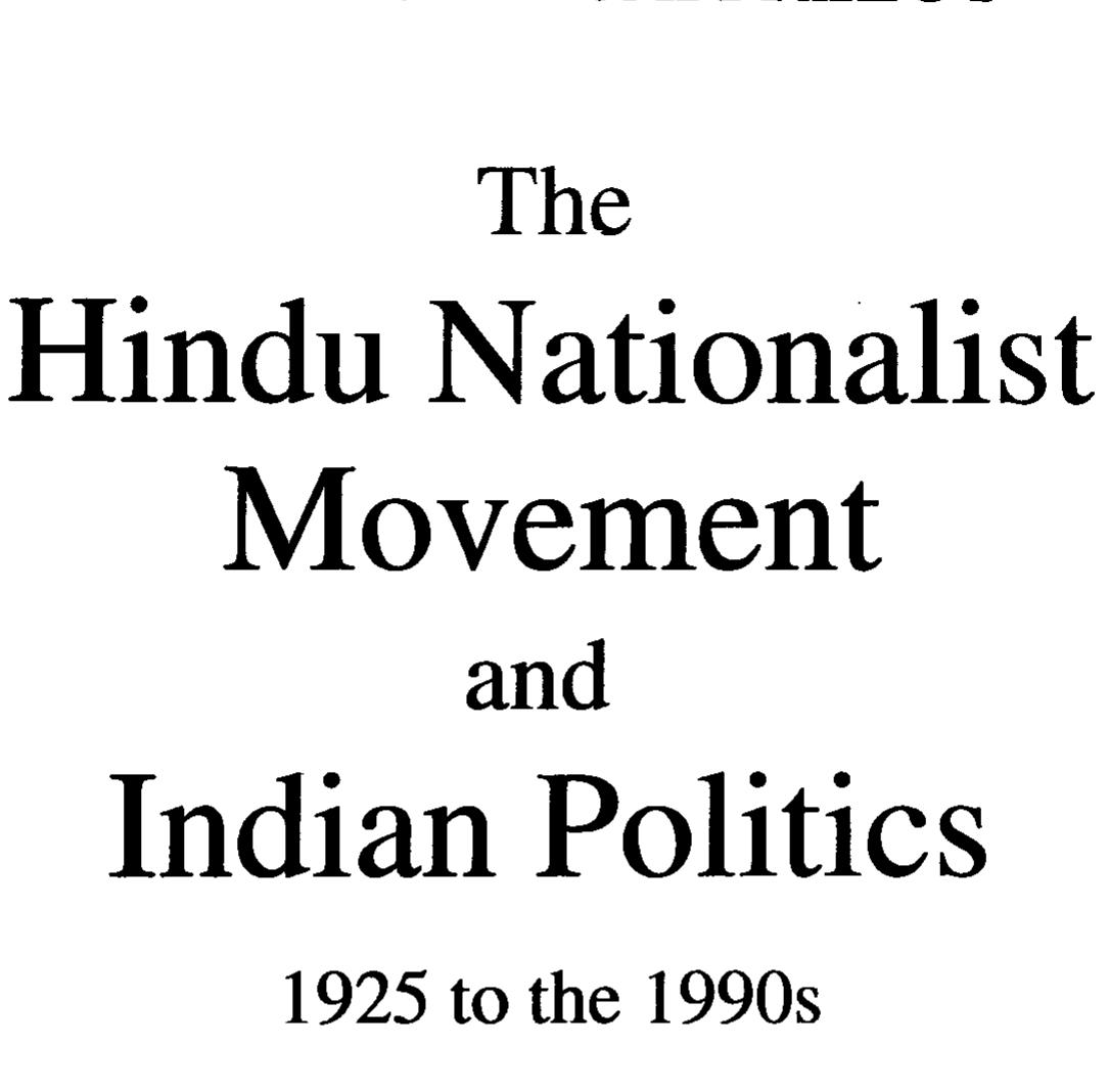 (PDF) The Hindu Nationalist Movement in India