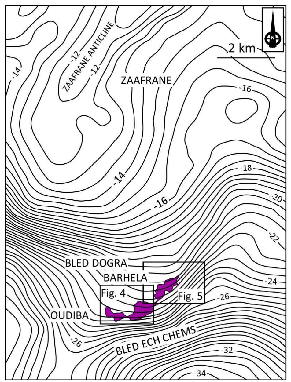 Bouguer gravity map of northern portion of the bdss, the