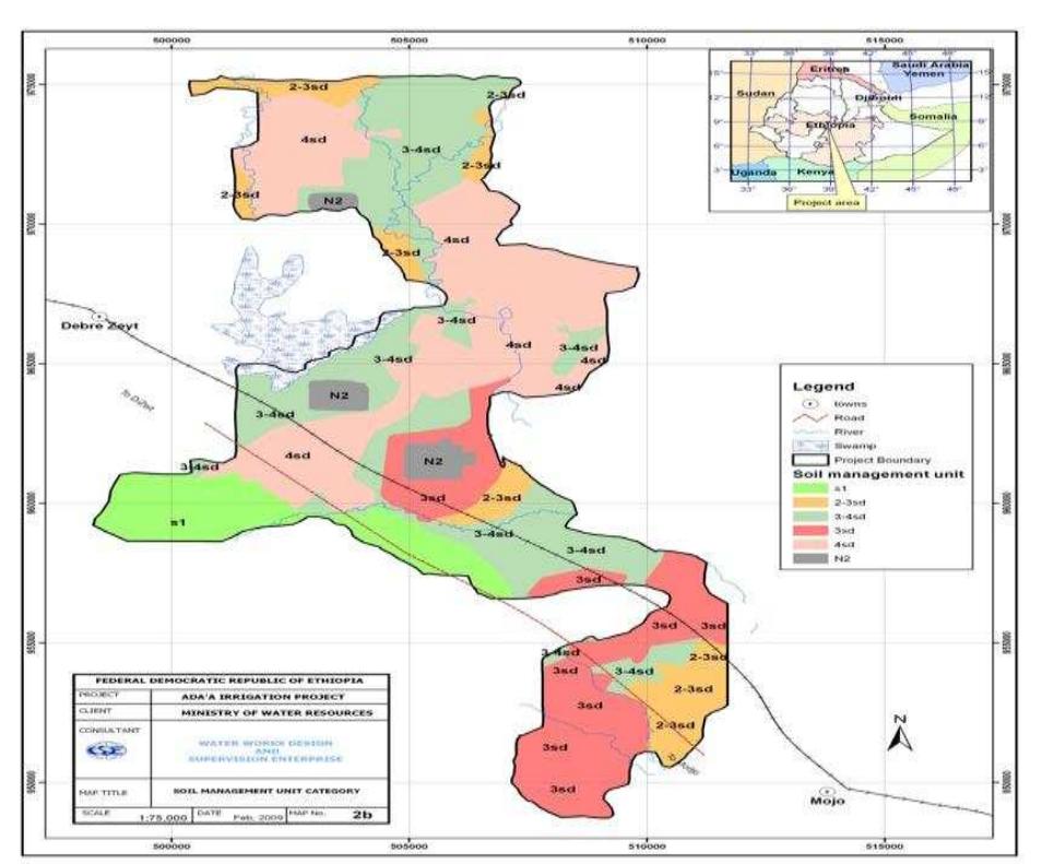 Adaa soil mapping unit