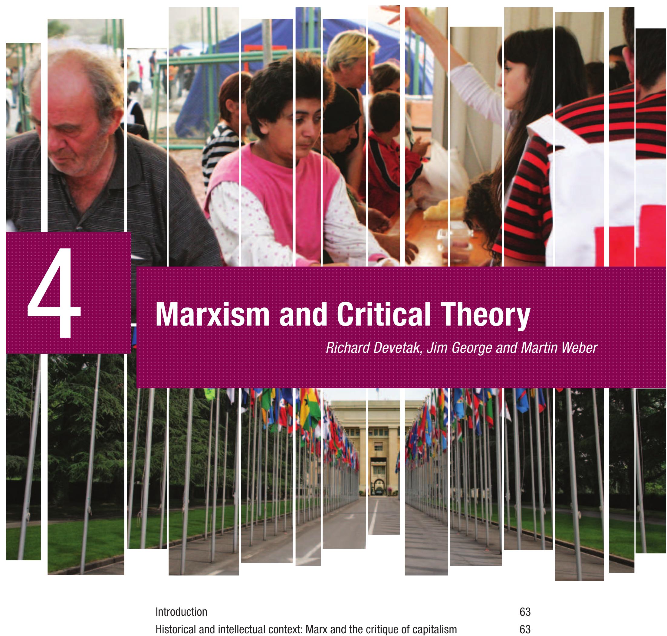 (PDF) Marxism and Critical Theory