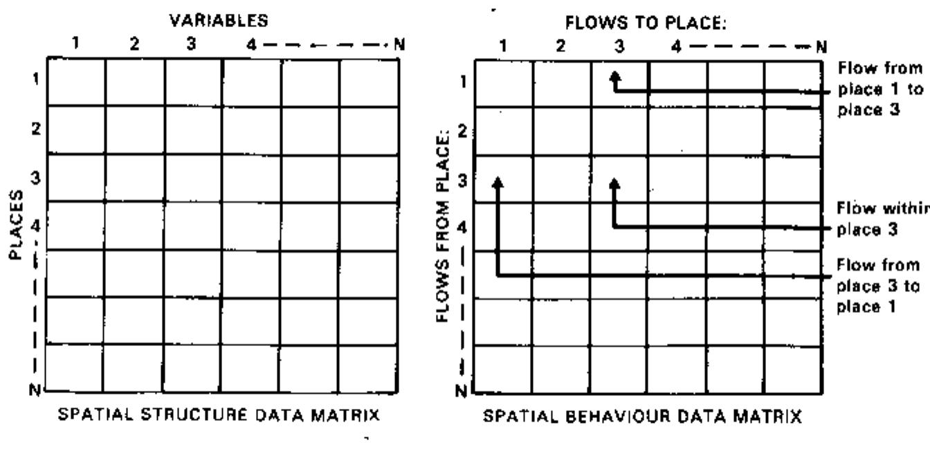 Spatial structure and behaviour matrices the next step