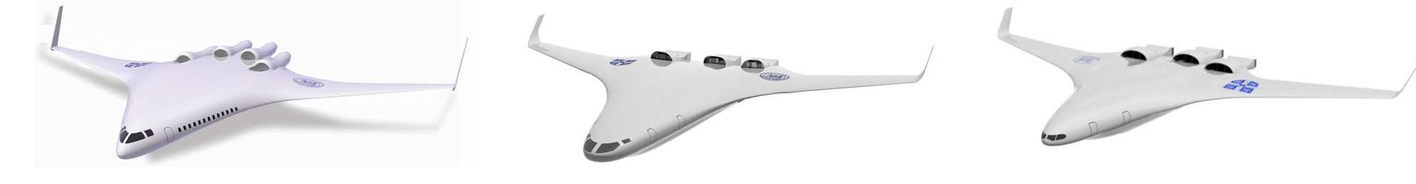 Figure 2 - Airframe Design for "Silent Aircraft