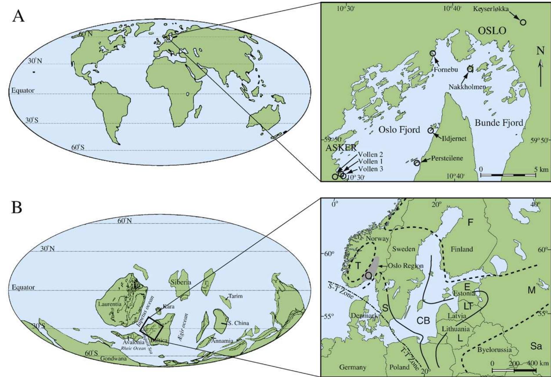 (a) location of the investigated sections (world map