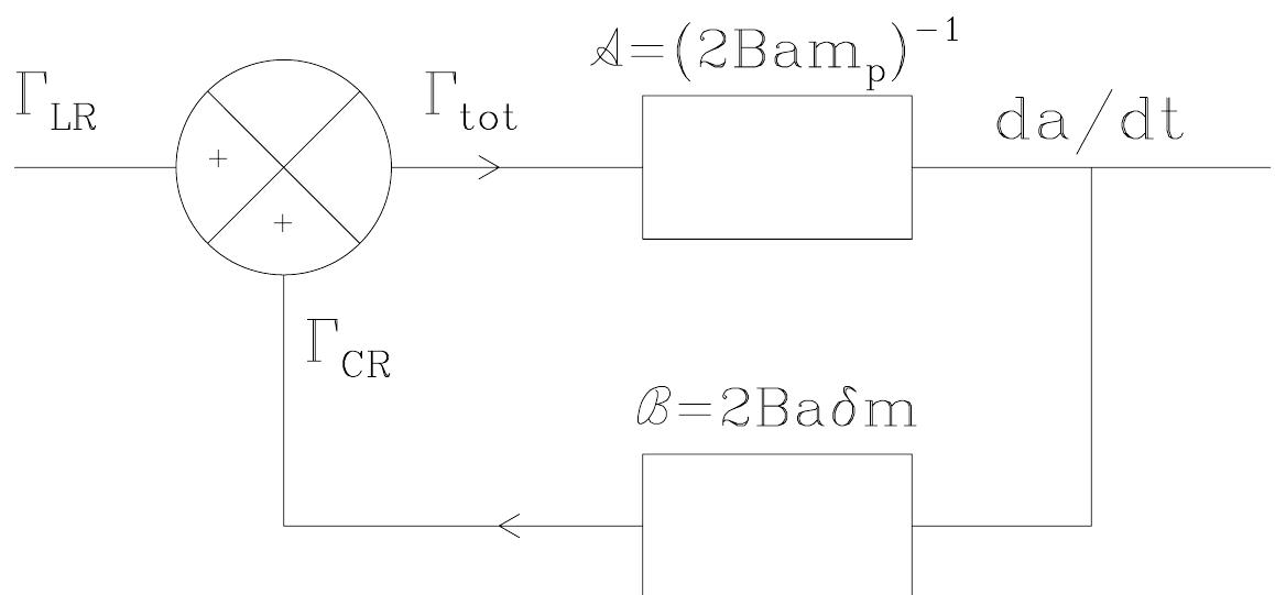Schematic representation of the positive feedback loop. the
