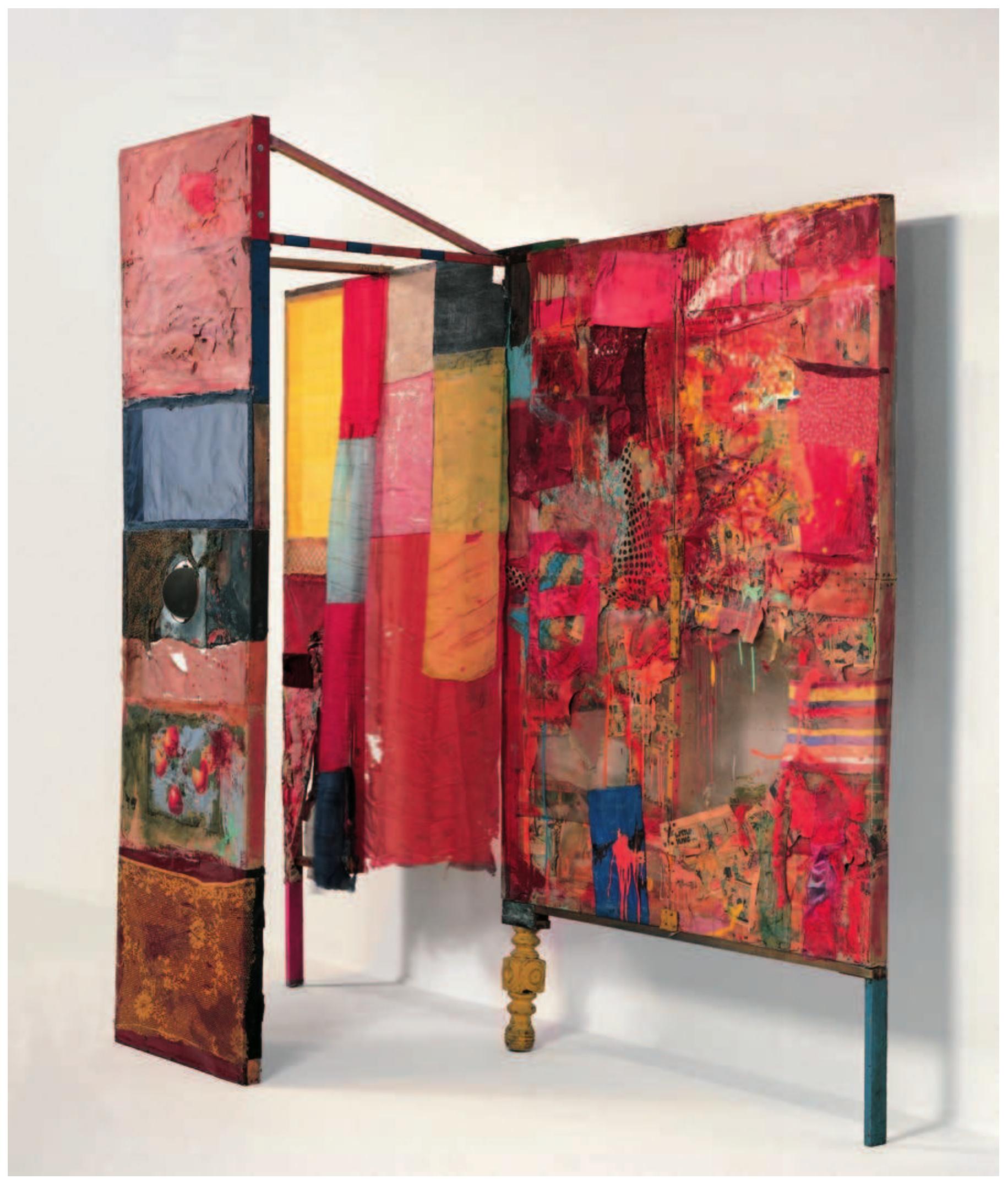 Robert rauschenberg, minutiae, 1954. 84 %4 x 30 ¥% in.