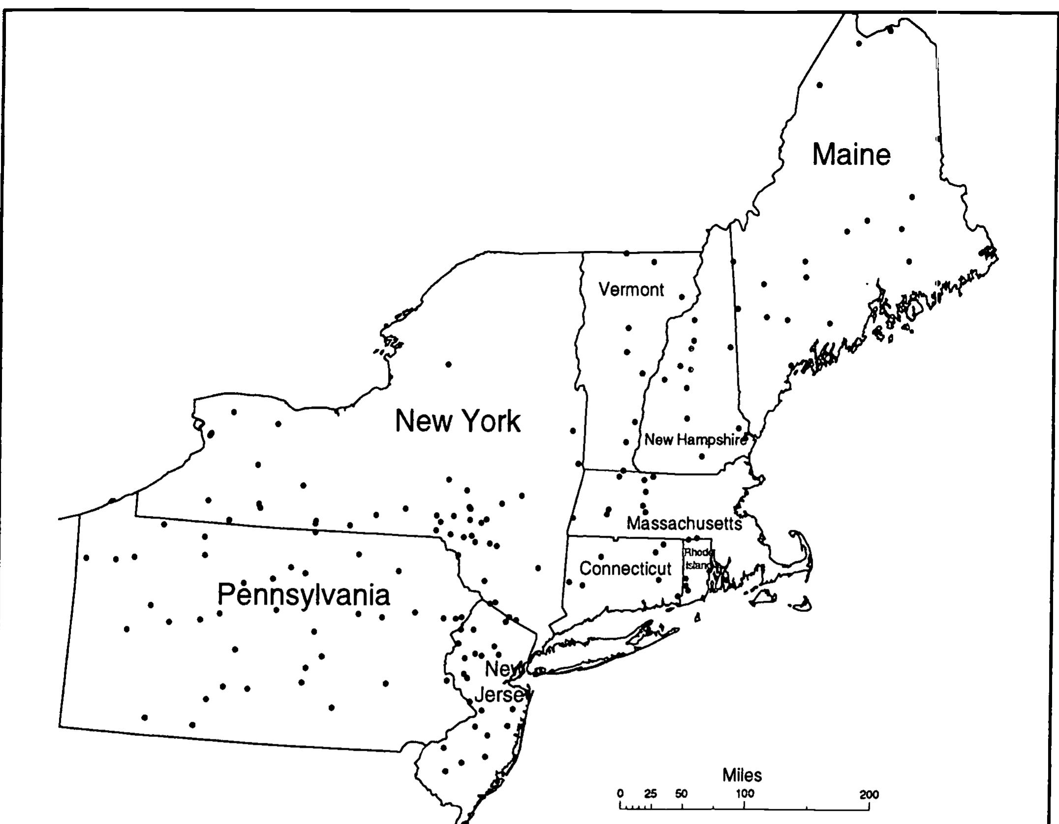 Location of the noaa first order climate observatories in