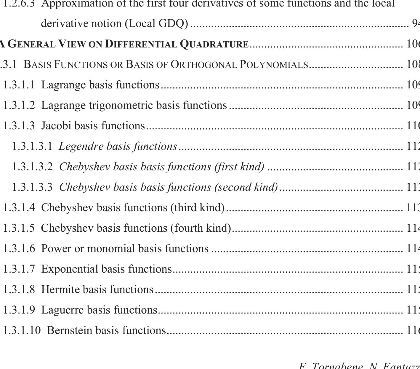 Table 2 - Mechanics of Laminated Composite Doubly-Curved