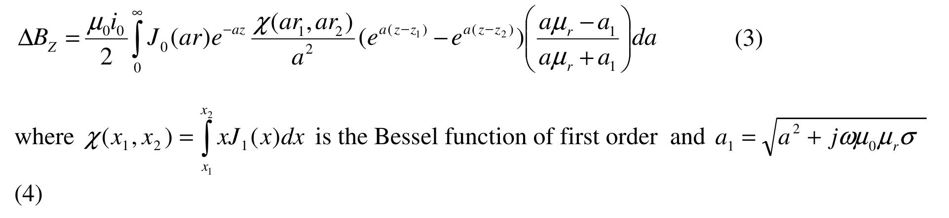 Where a is the integration variable, o is the angular