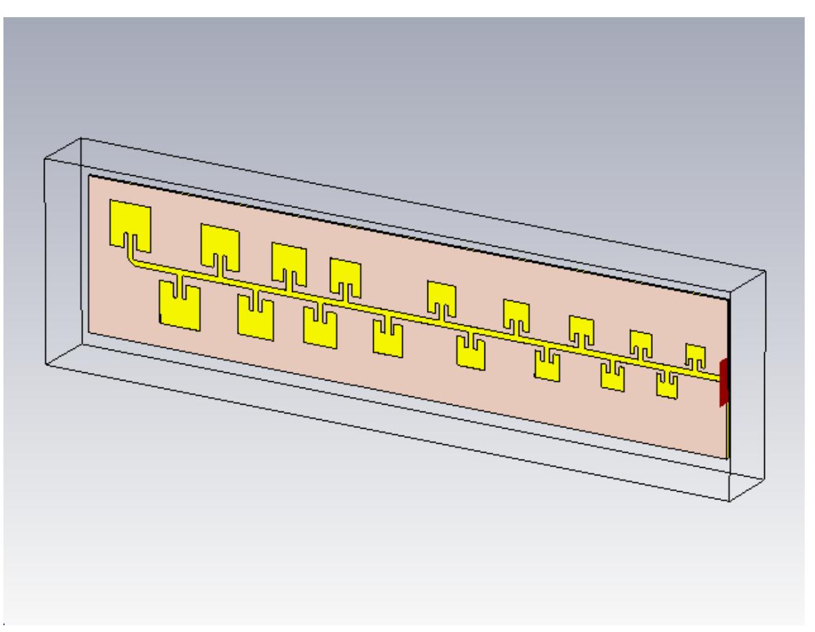 1 square microstrip patch antenna with inset feed figure 1.2