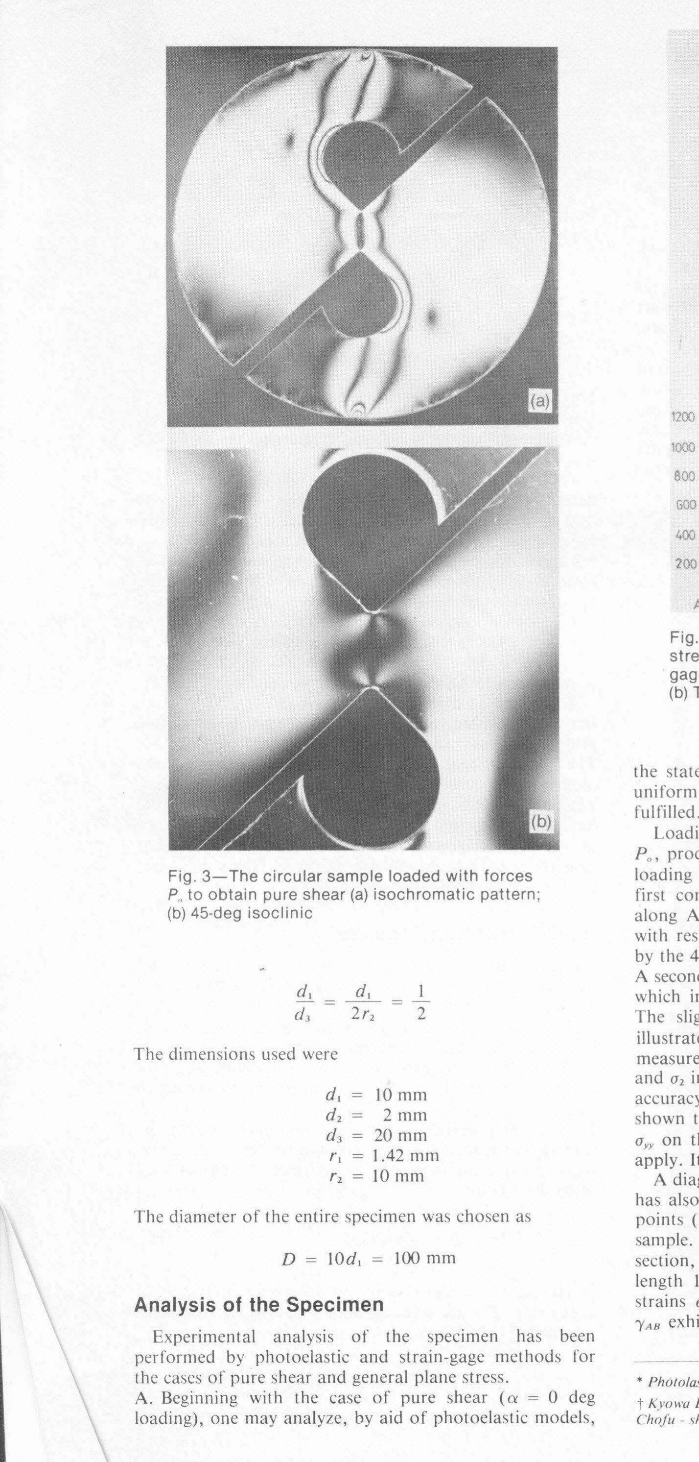 Figure 4 - A method to produce uniform plane-stress states