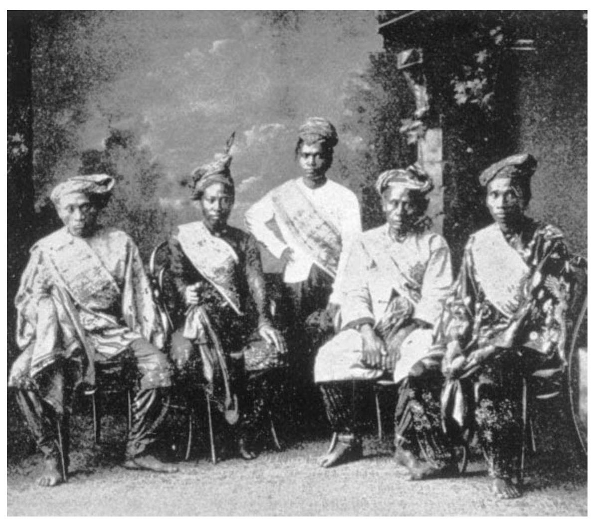 “native chiefs of mindanao, philippines” (marrion wilcox,
