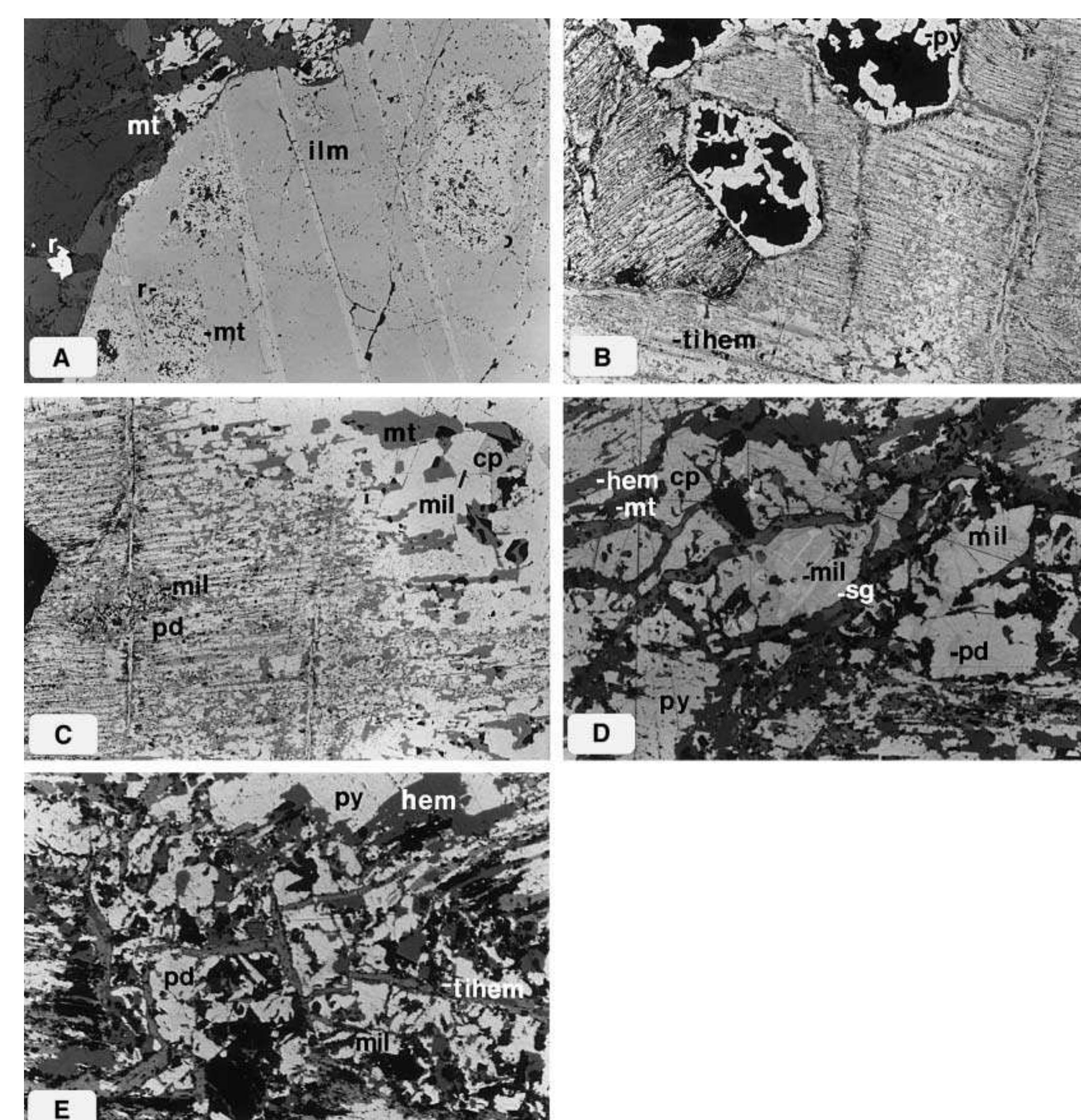 (3 mm). c the same aggregate as in b, showing the central