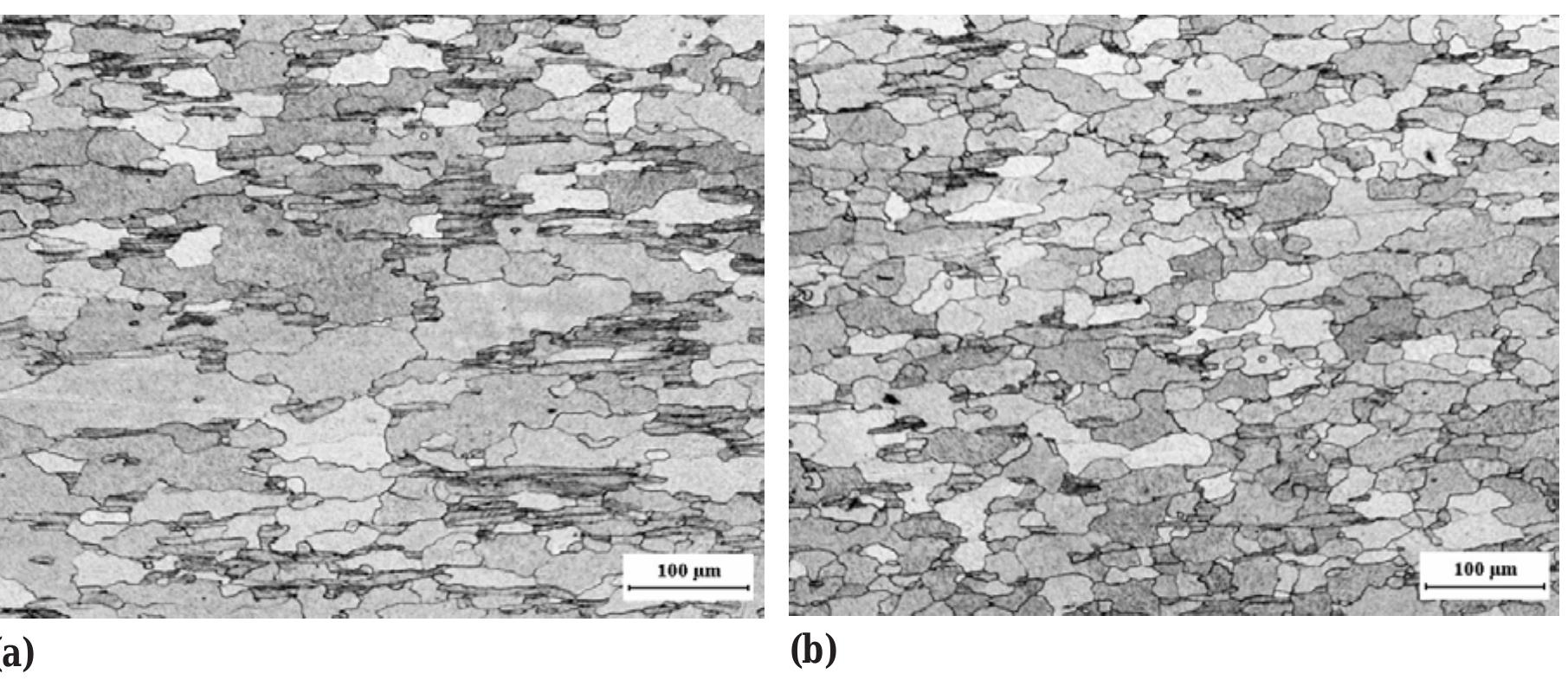 47: annealed microstructure of elc-f at (a) 600°c, 1.5h (b)
