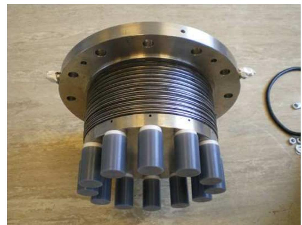 Schematic diagram of the pem stack and the pressurization