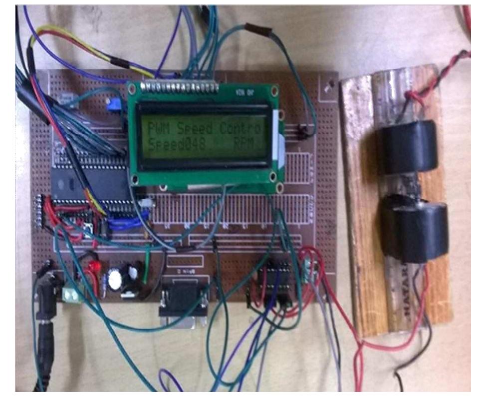 Snapshot of pcb board