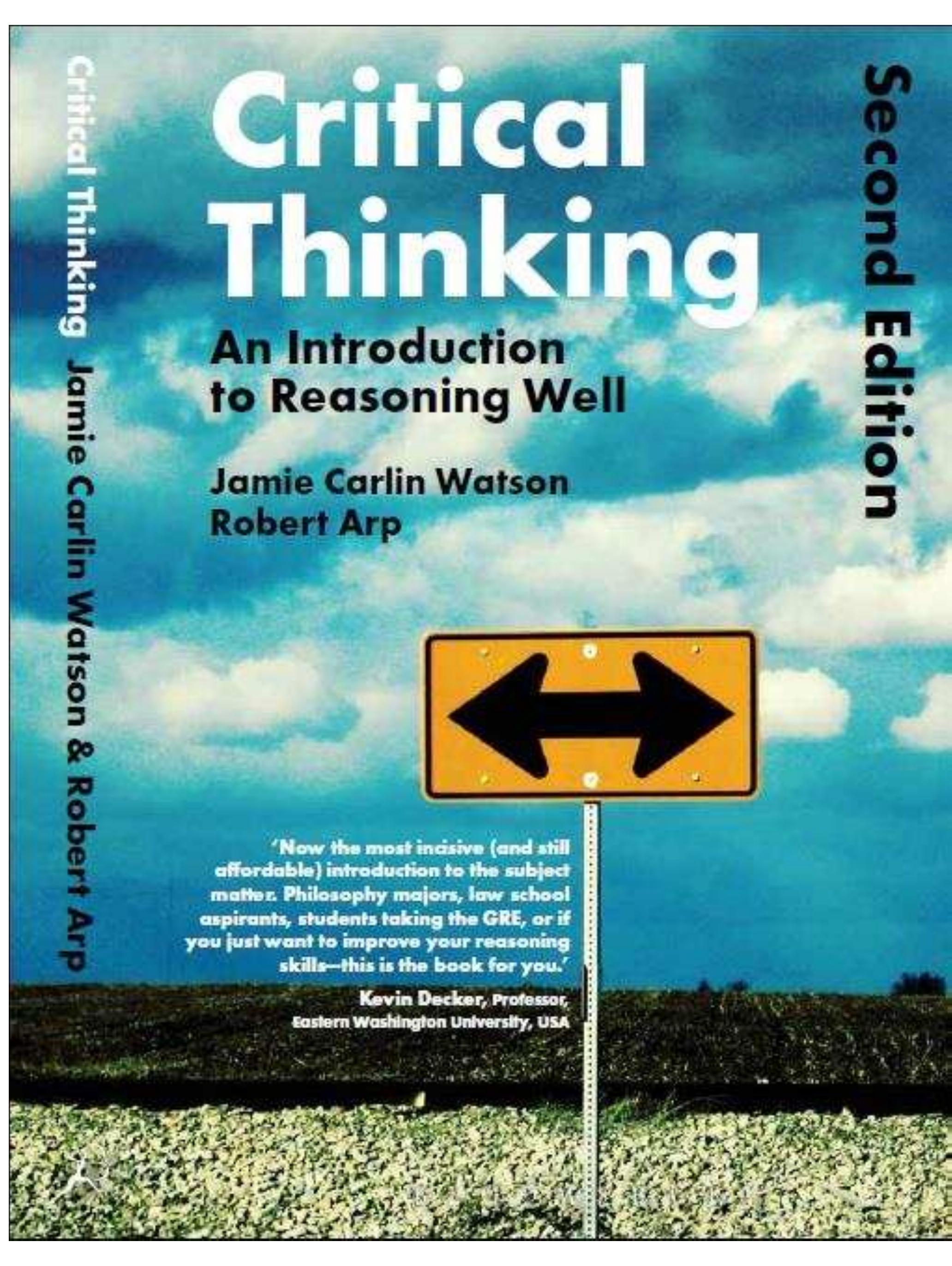 (PDF) Critical Thinking: An Introduction to Reasoning Well, 2nd Ed.