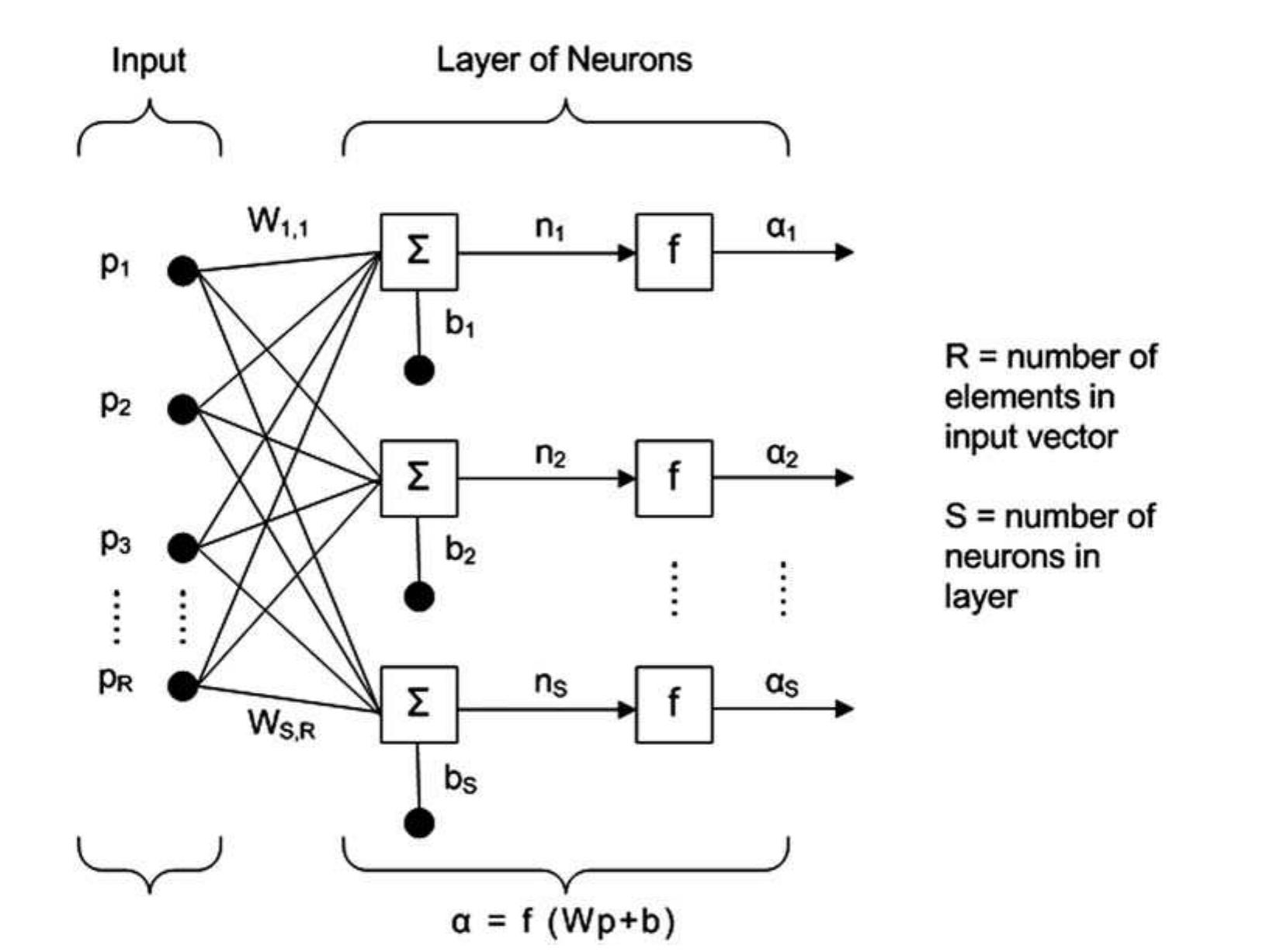 Ann architecture (reproduced with permission from matlab
