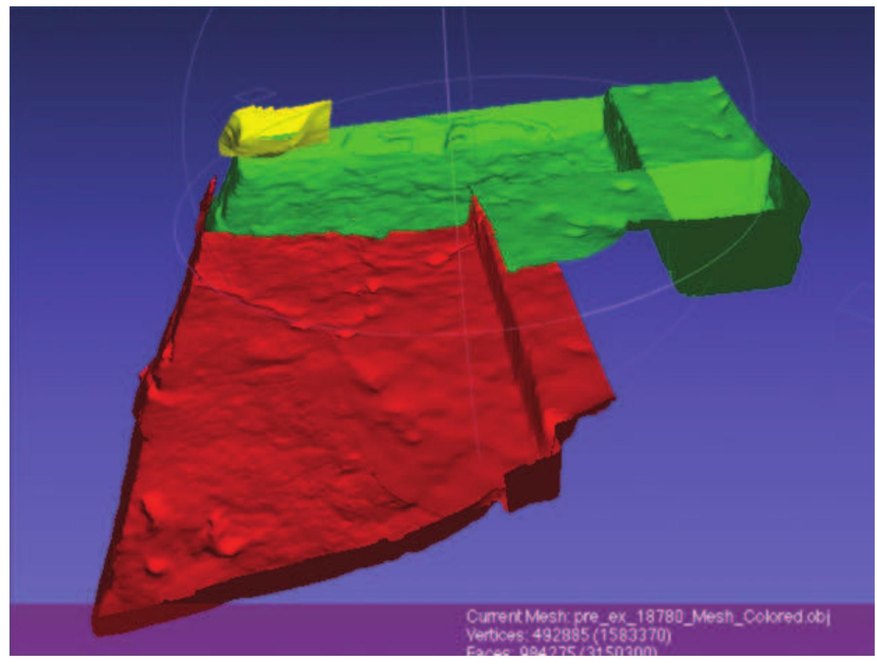 The stratigraphy of b89 stratigraphy as recorded by the