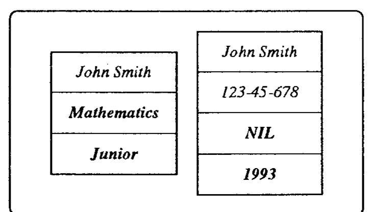 Figure 6 - Schema evolution and integration