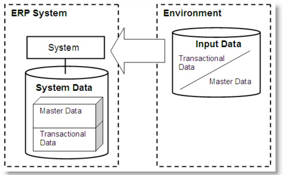 An overview of erp data: system and input data