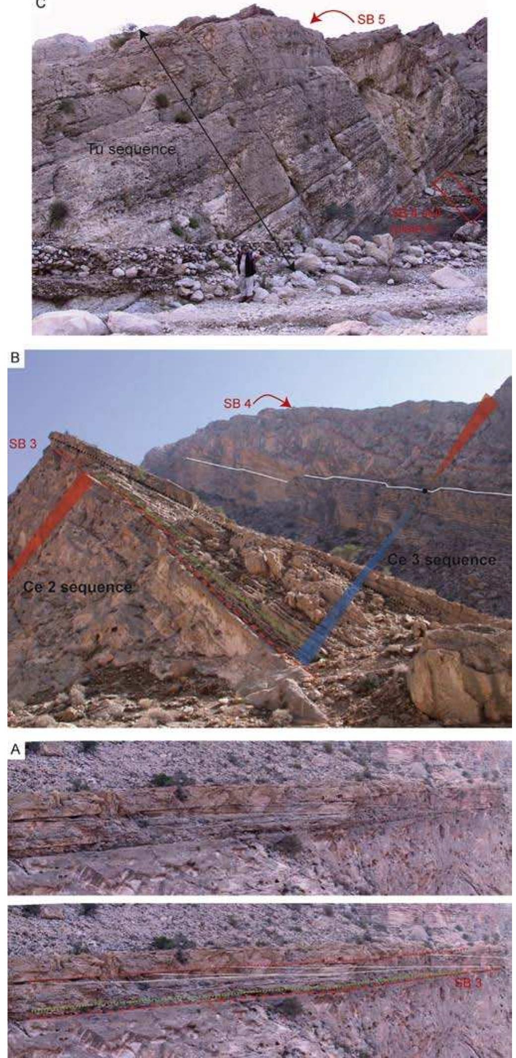 Remarquable sedimentary features and architectures in the