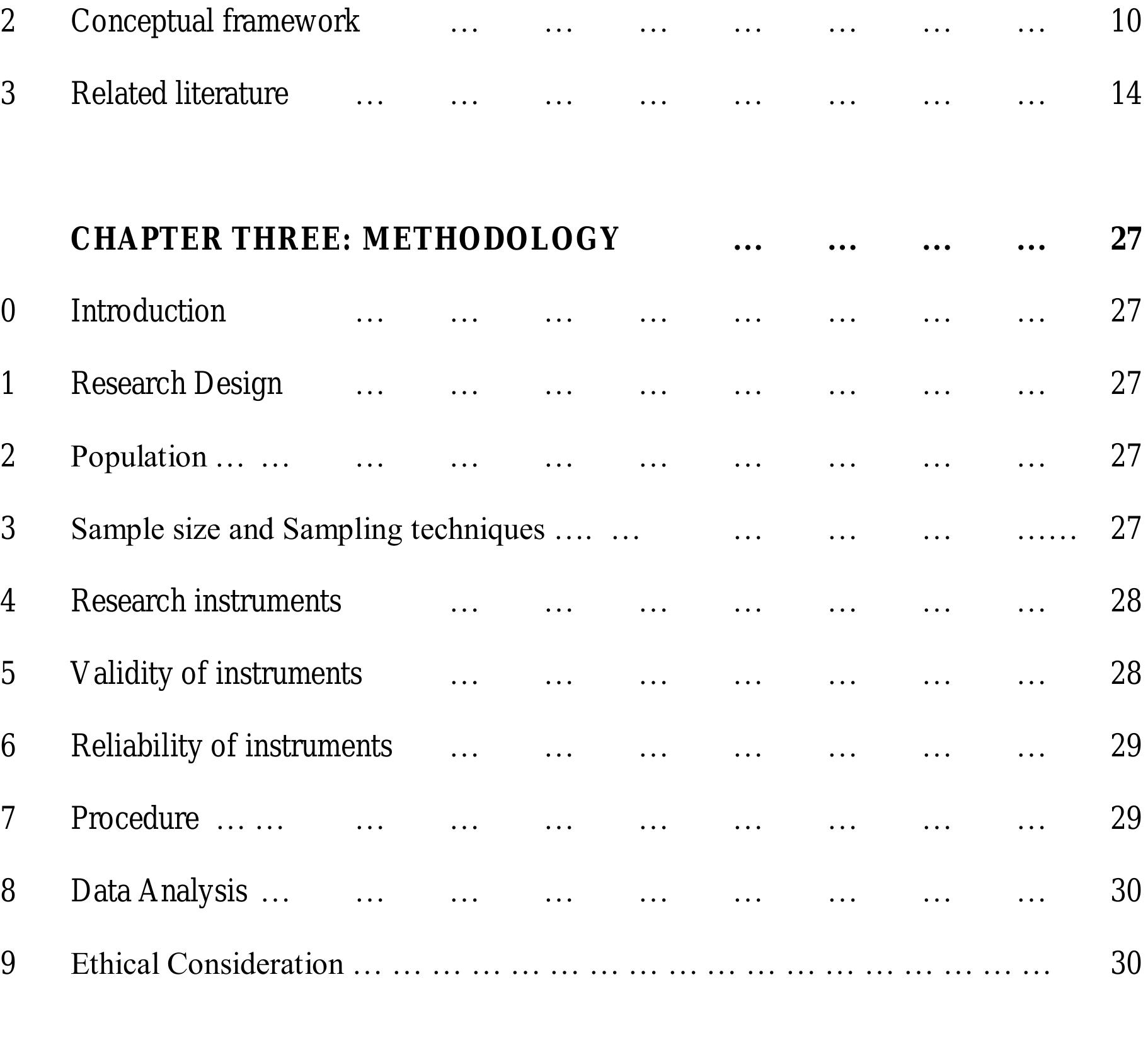Table 2 - FACTORS AFFECTING ACADEMIC PERFORMANCE OF