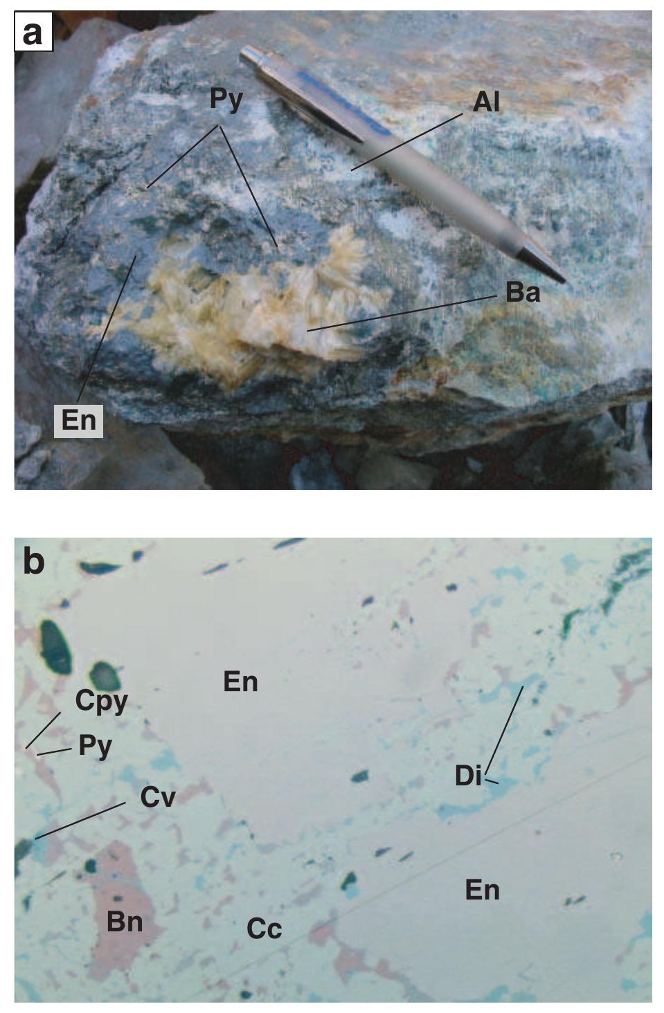 Figure 6 - Hydrothermal Evolution of the Porphyry Copper