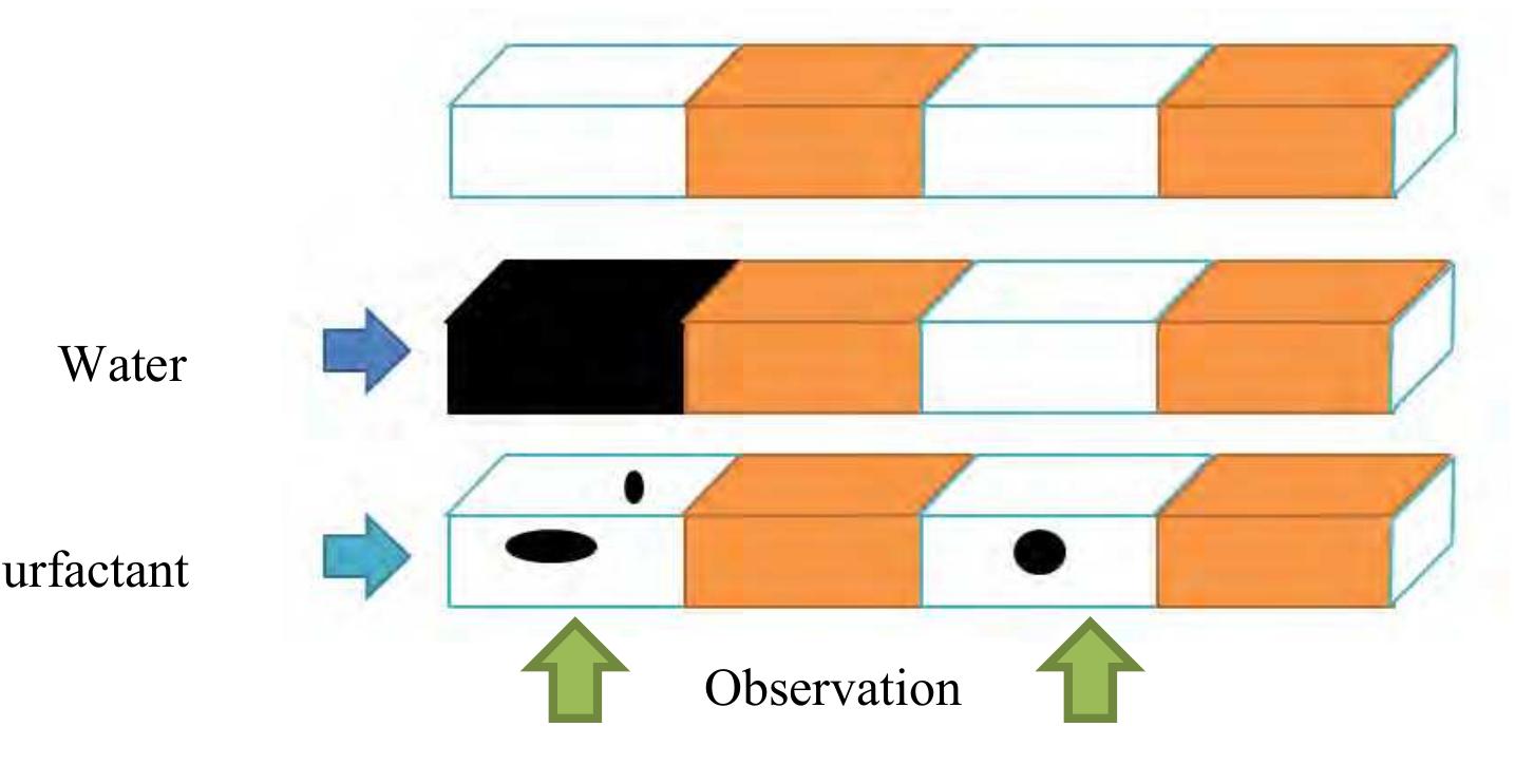 -48. procedures of surfactant flooding using a two-window