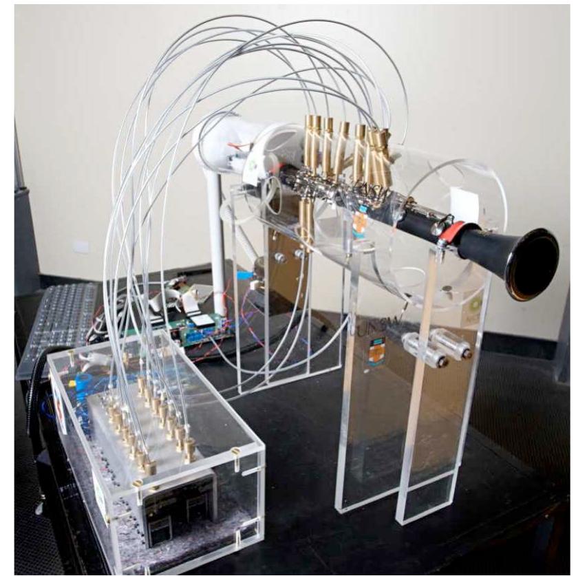 By comparing and contrasting measurements on human players