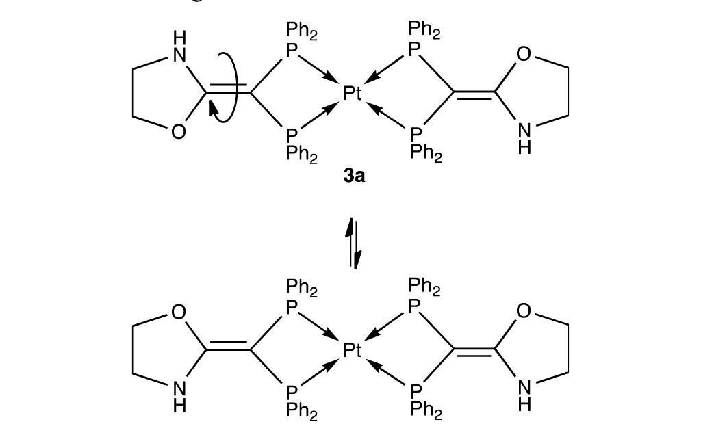 Fast rotation (on the 'h nmr time scale) of the oxazolidine