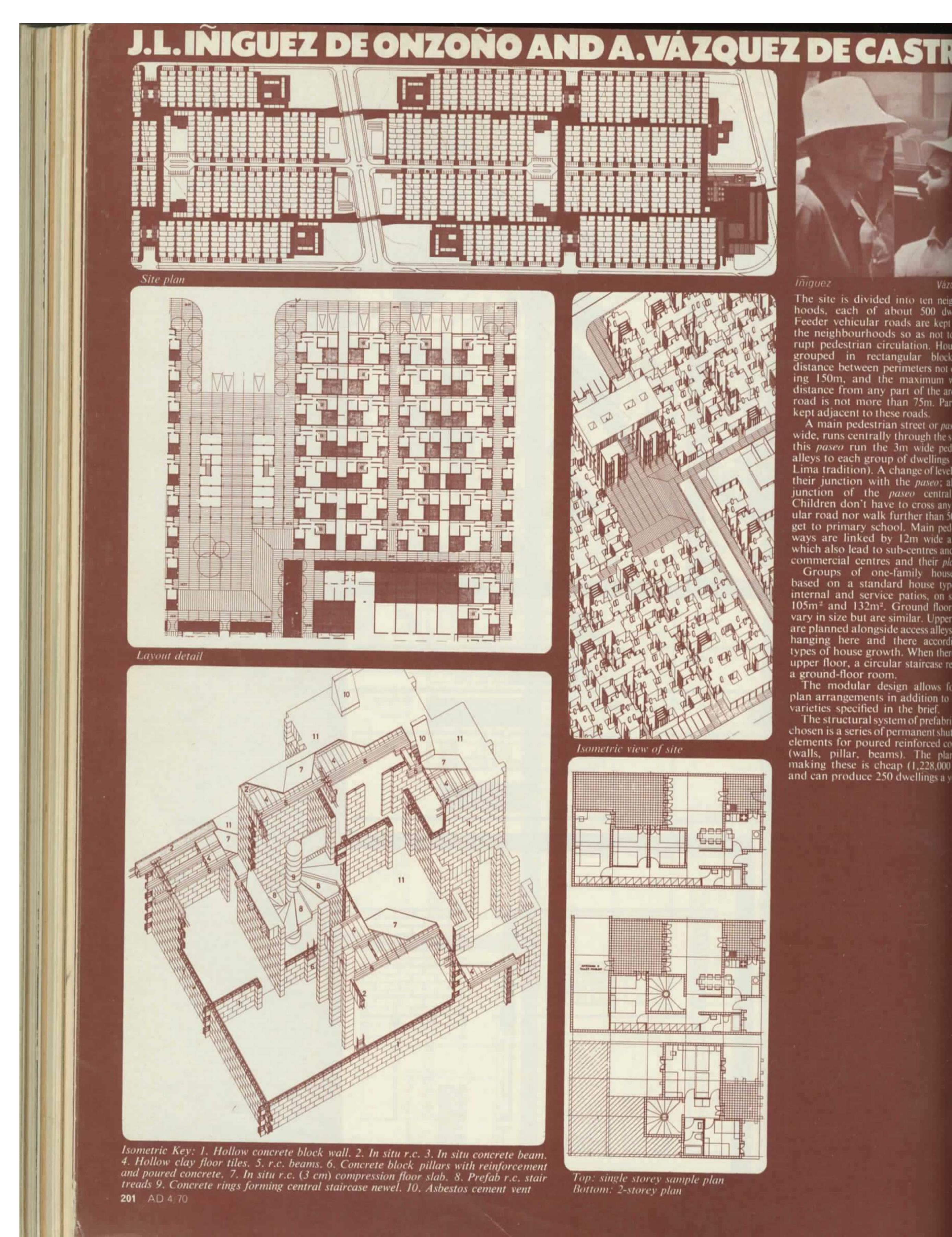 Figure 14 - PREVI/LIMA. LOW COST HOUSING PROJECT