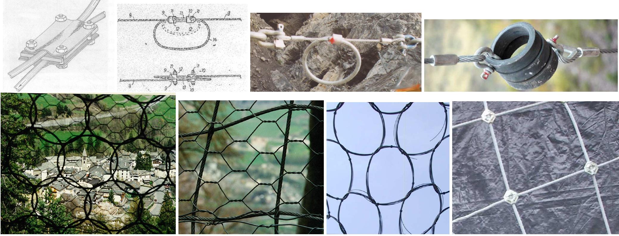 Different types of energy absorbing barrier components