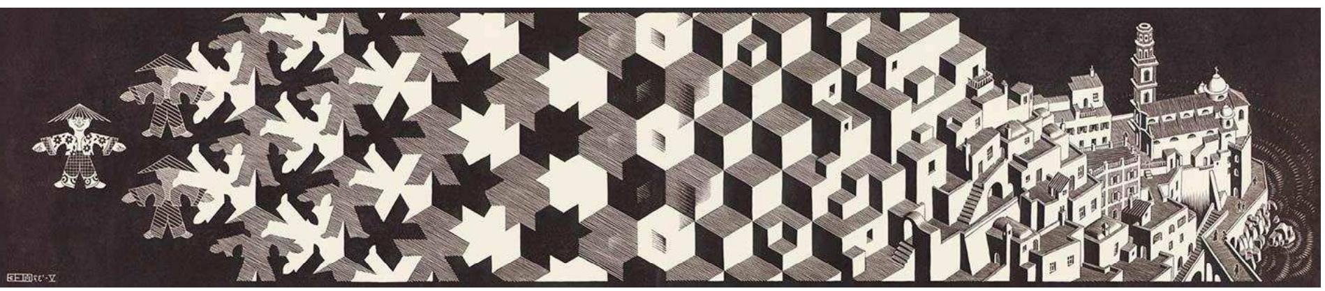 1 metamorphosis | (escher m. c. 1937) transformable