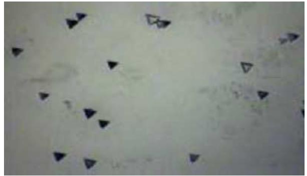 Schematic diagram of useful sapphire cores utilization from