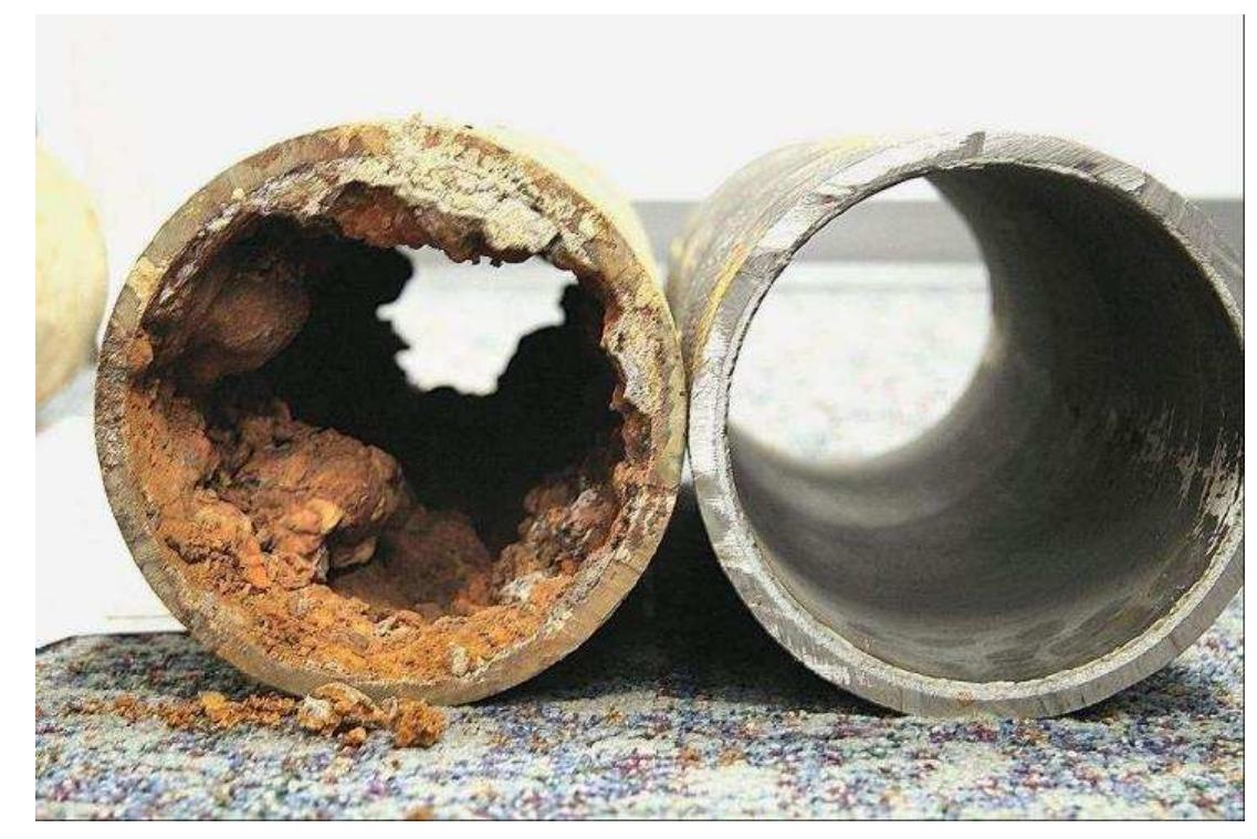 1 example of severe pipe deterioration (bryant, 2011). an