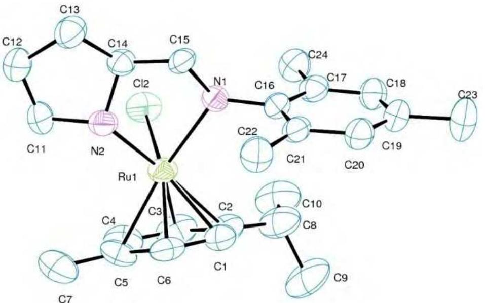 The molecular structure of the title compound, showing