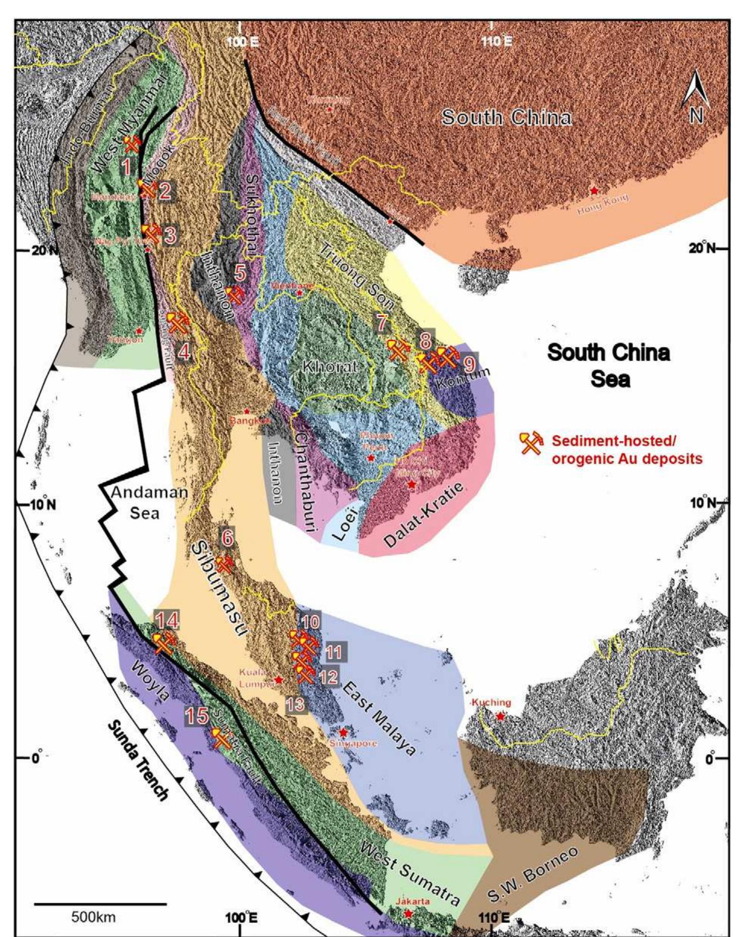 Figure 4 - from Tectonics and metallogeny of mainland