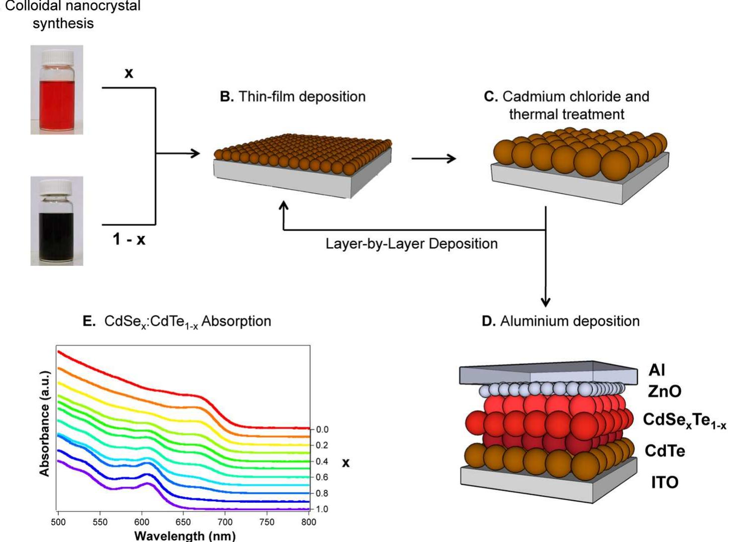 A schematic outline of the layer-by-layer process for making