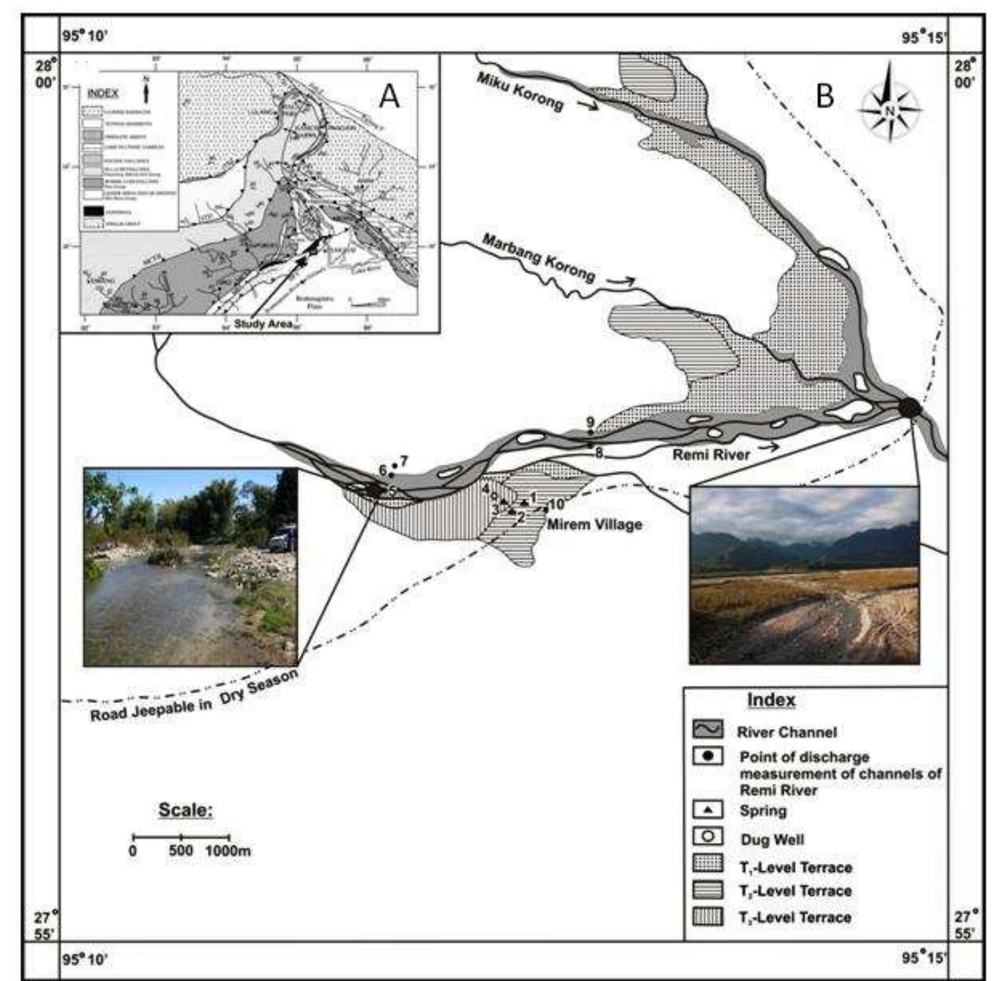 The siwaliks occur as more or less continuous linear belt in