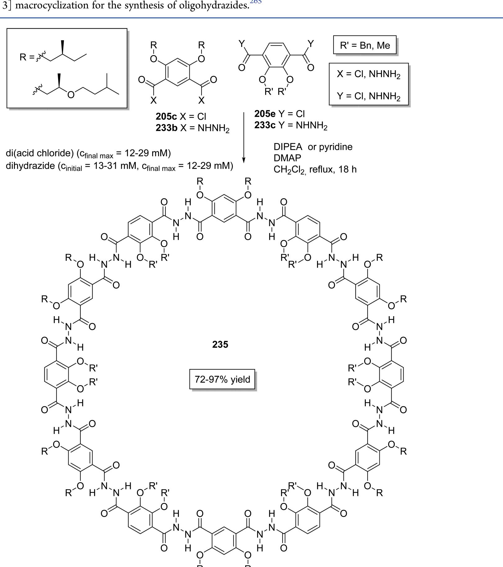 Single pot formal [6 + 6] macrocyclization for the synthesis