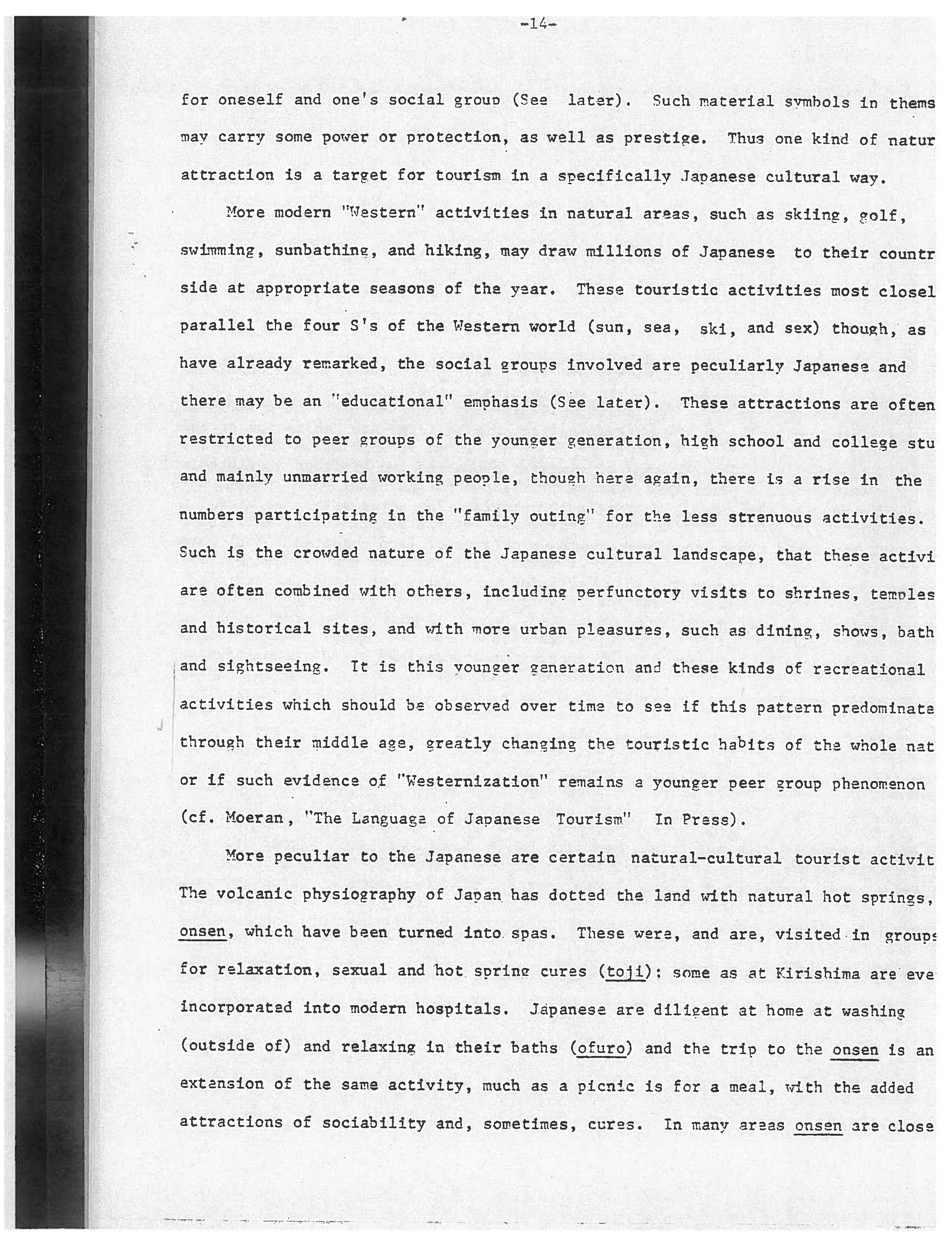 Figure 9 - Graburn 1983 To Pray Pay and Play Japanese