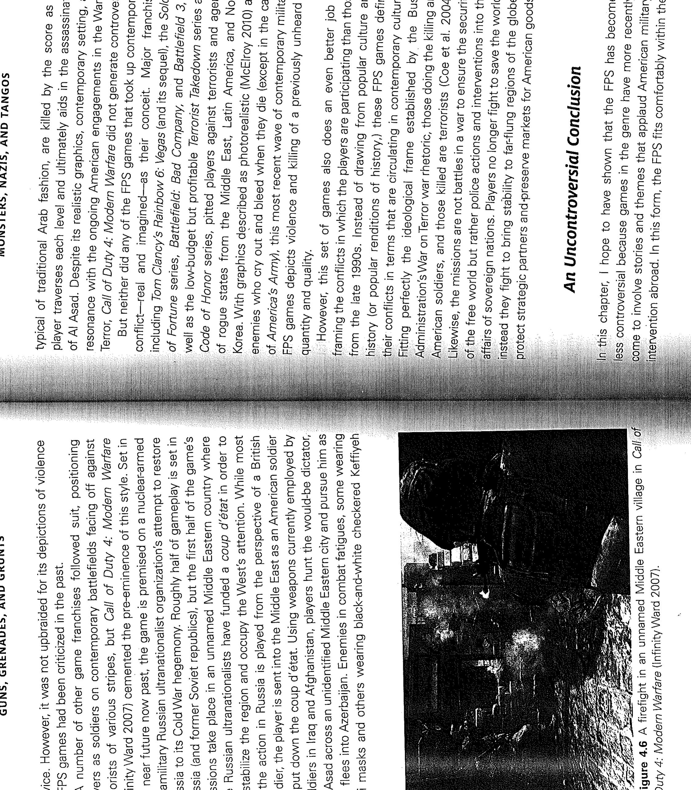 Table 8 - Monsters, Nazis and Tangos: The Normalization of