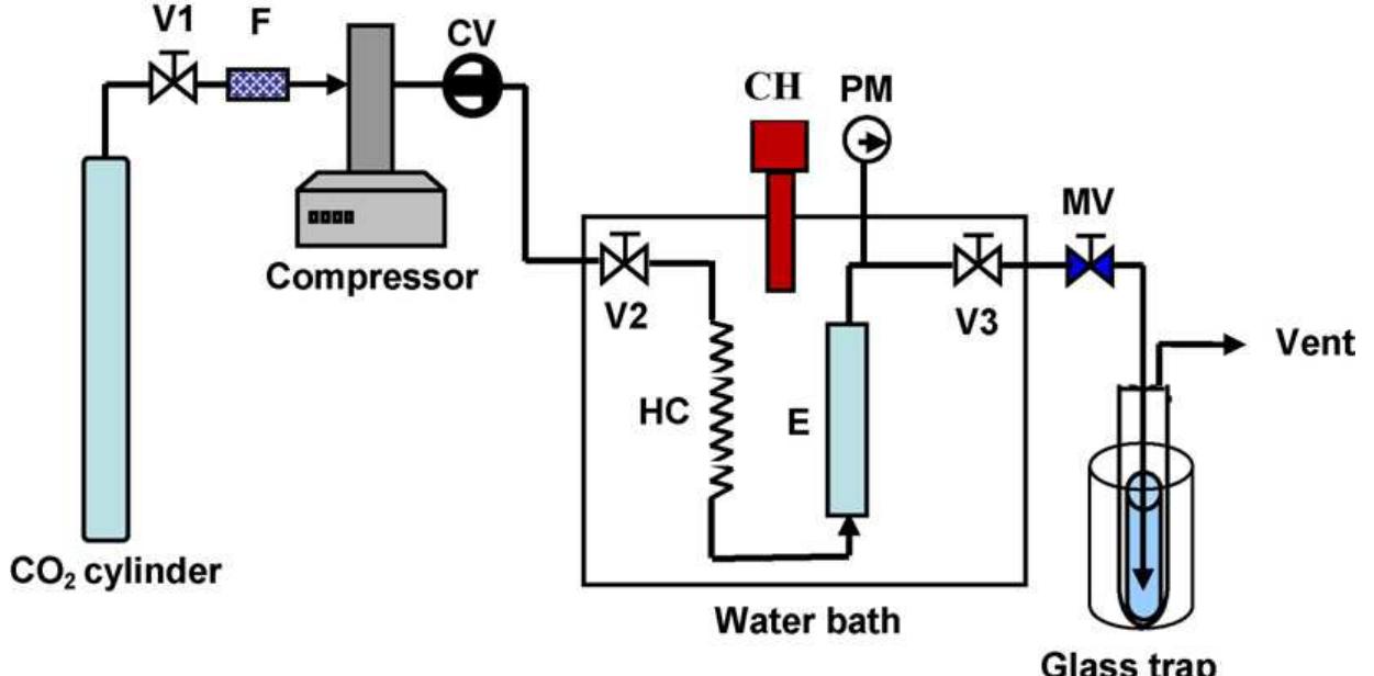 Schematic diagram of scf extraction. v1, v2, v3: stopping