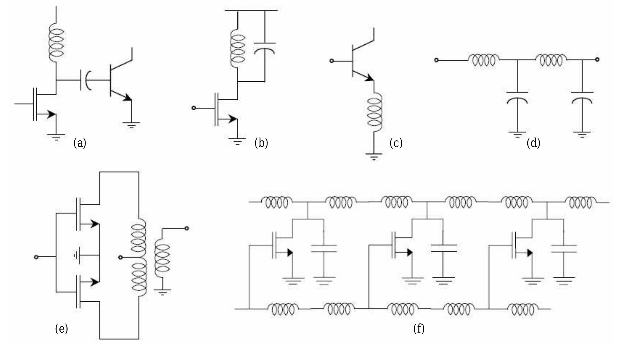Applications of passive devices in si ic building blocks.