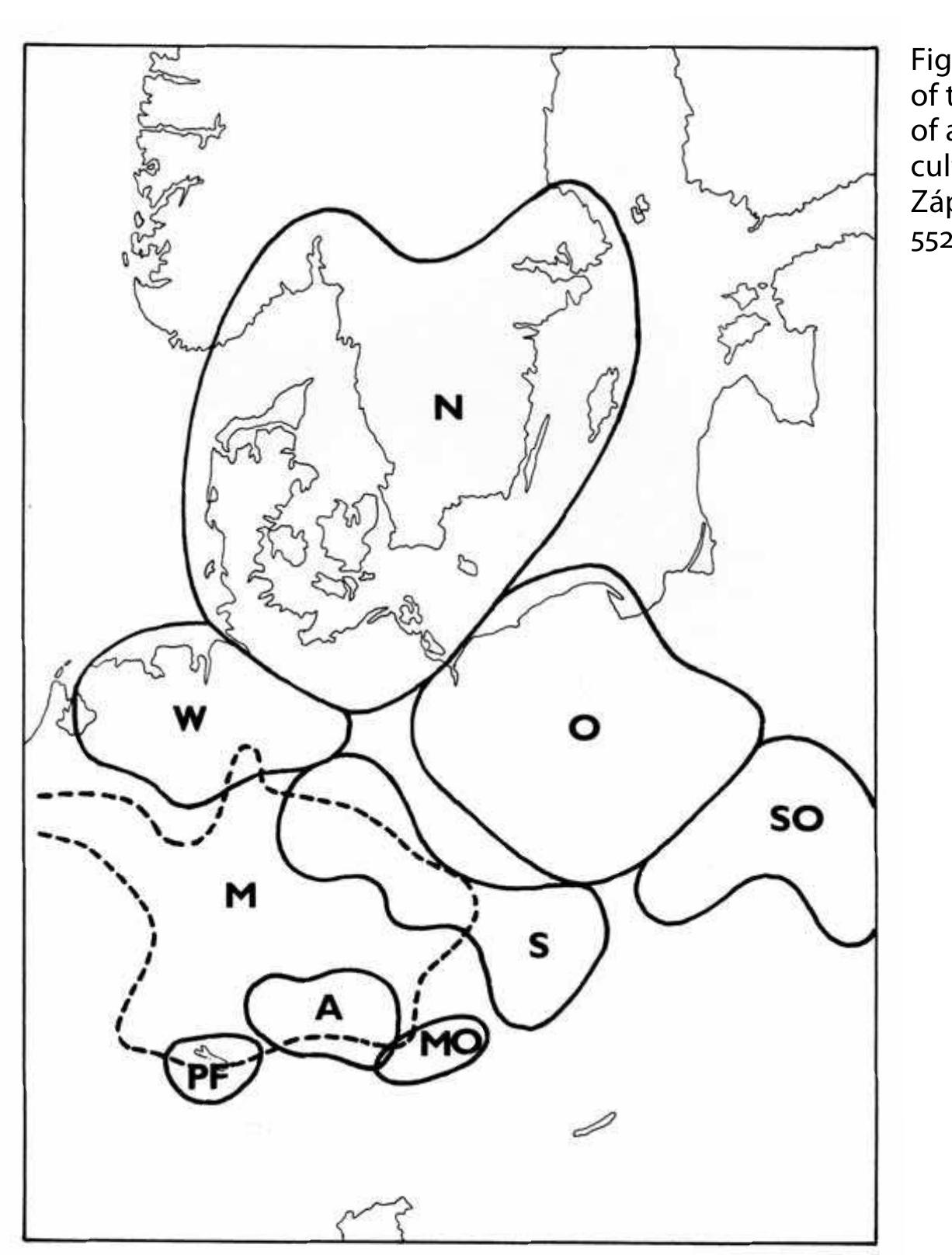Figure 3 - A Linguistic Map of Prehistoric Northern Europe.