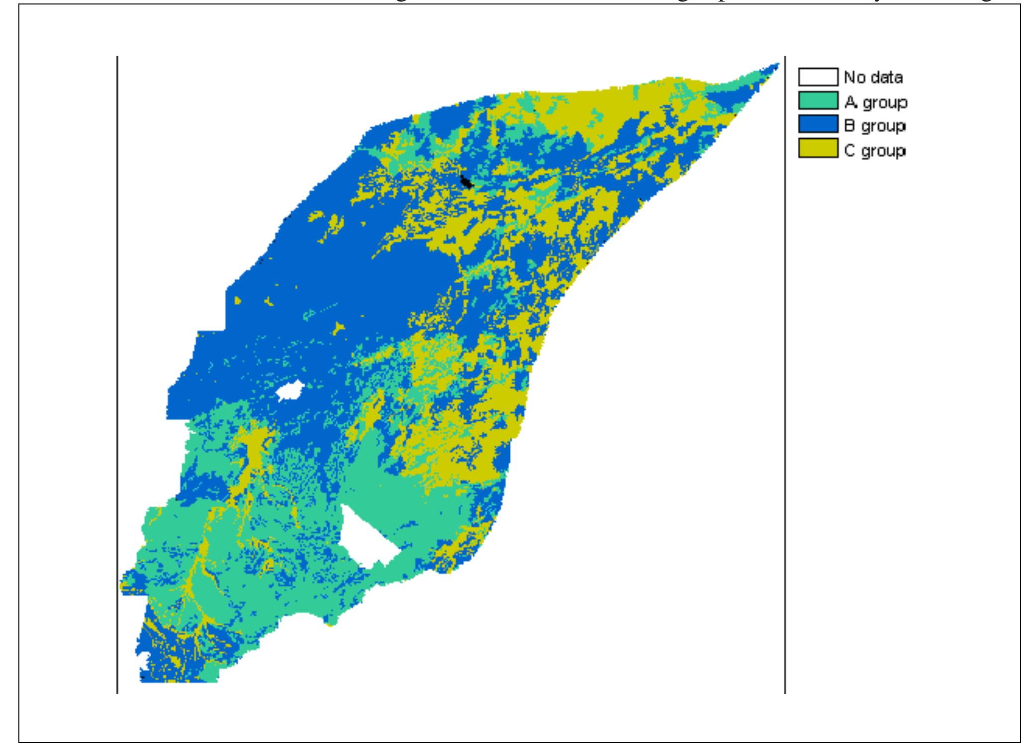 A Set Of Eight Curve Number Maps Was Generated By Applying