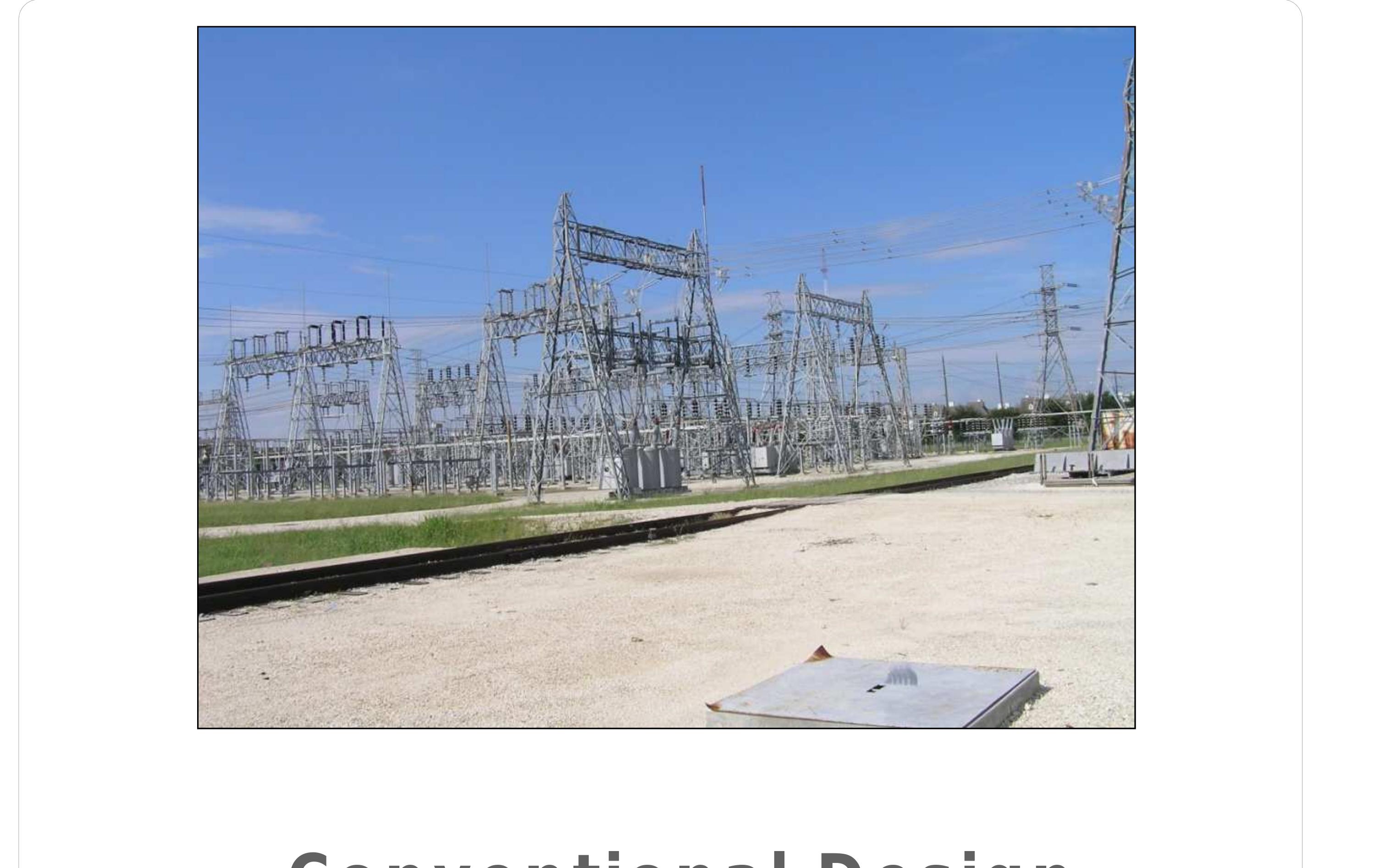 Figure 76 - HV Substation Design: Applications and