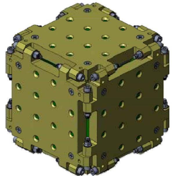 The final design for a 1u cubesat using the nmf and standard